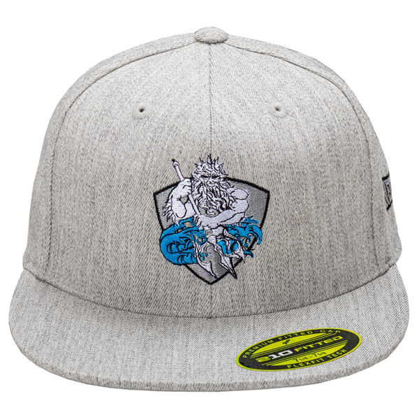 Tsunami Flexfit Hat - Grey – Neptune Surf Co